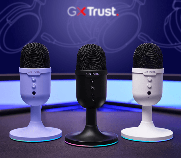 Trust GXT 234W Yunix USB Gaming Microphone White